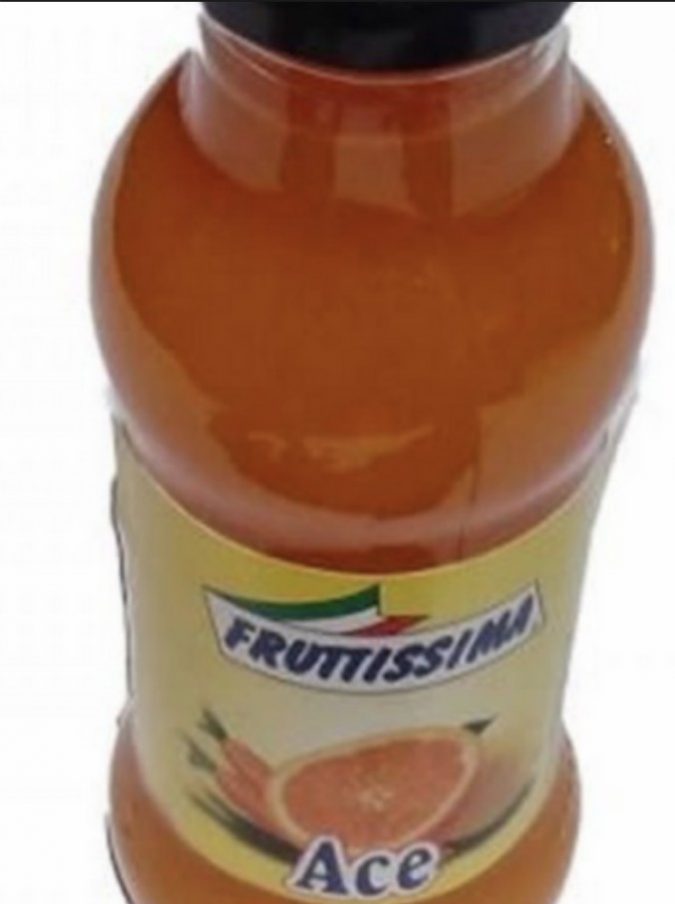 Pezzi di vetro nel succo di frutta all'Ace Fruttissima: il Ministero ...