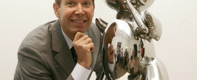 Jeff Koons, il suo coniglio gonfiabile in acciaio venduto all'asta per ...