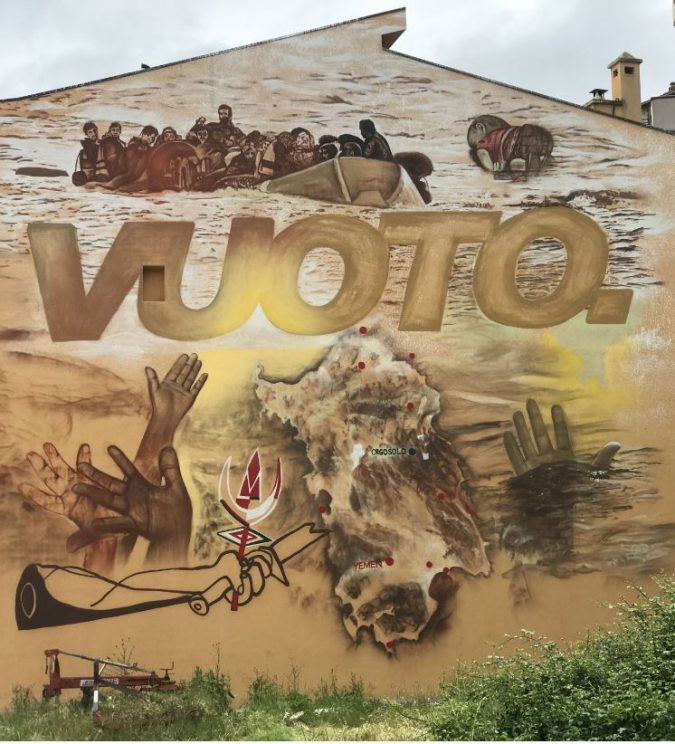 Rivolta di Pratobello, un murale di Manu Invisible celebra il 50esimo ...