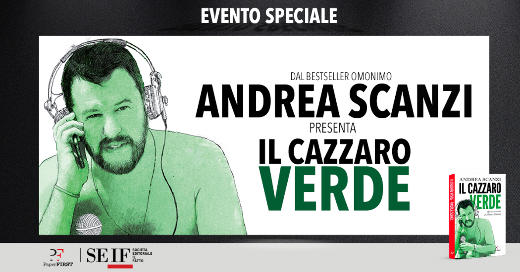 Andrea Scanzi presenta il libro “Il Cazzaro verde” con due eventi ...