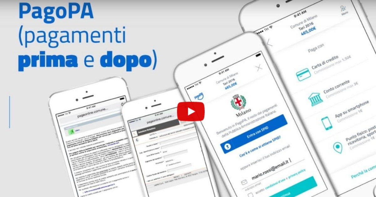 PagoPa, come funziona la piattaforma per i pagamenti alle pubbliche ...