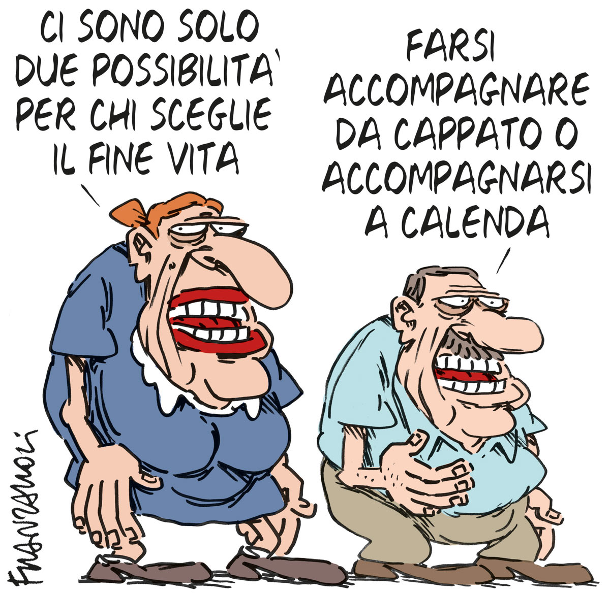 La vignetta di Franzaroli - Il Fatto Quotidiano