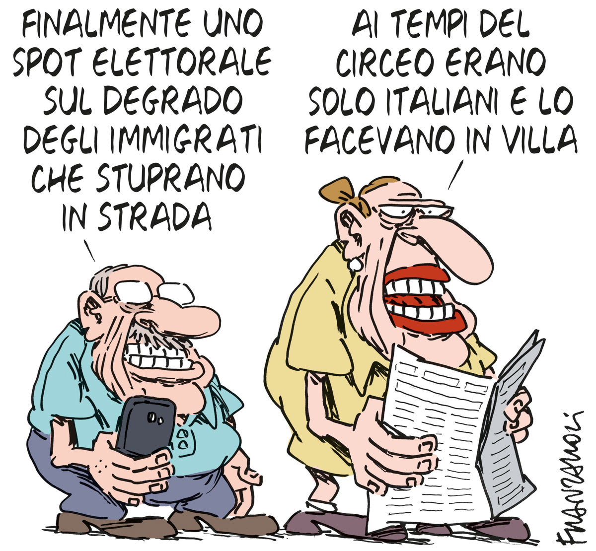 La vignetta di Franzaroli - Il Fatto Quotidiano