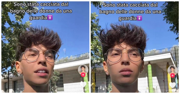 "Cacciata dal bagno perché scambiata per un uomo. Lui mi guardava dallo ...