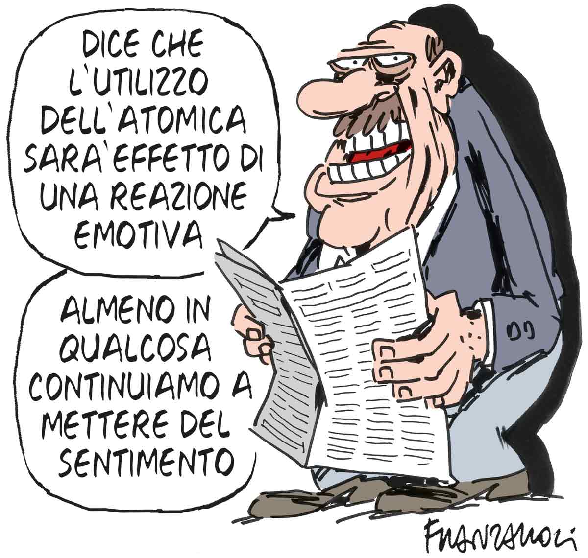 La vignetta di Franzaroli - Il Fatto Quotidiano