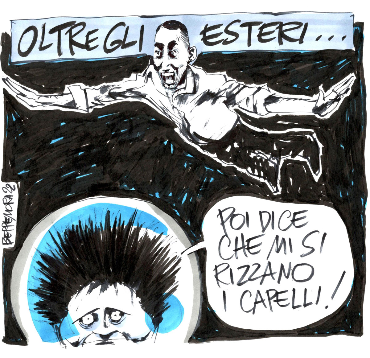 La vignetta di Mora - Il Fatto Quotidiano