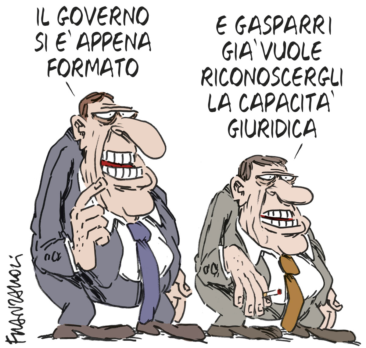 La vignetta di Franzaroli - Il Fatto Quotidiano