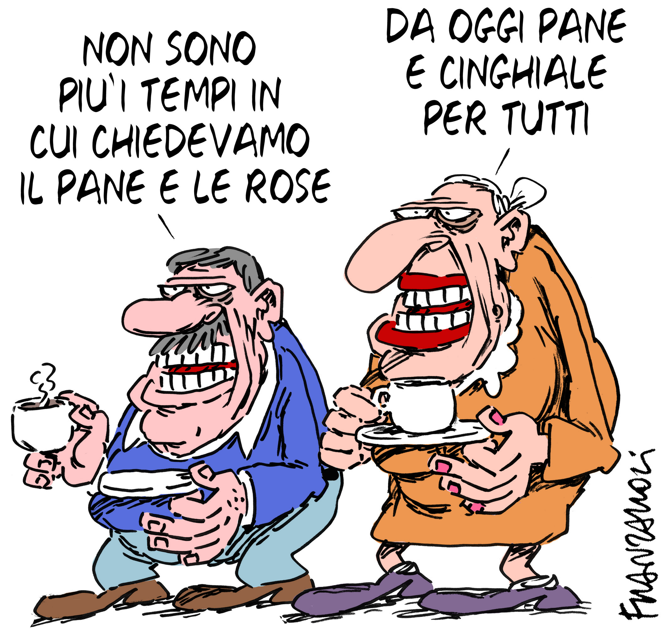 La vignetta di Franzaroli - Il Fatto Quotidiano