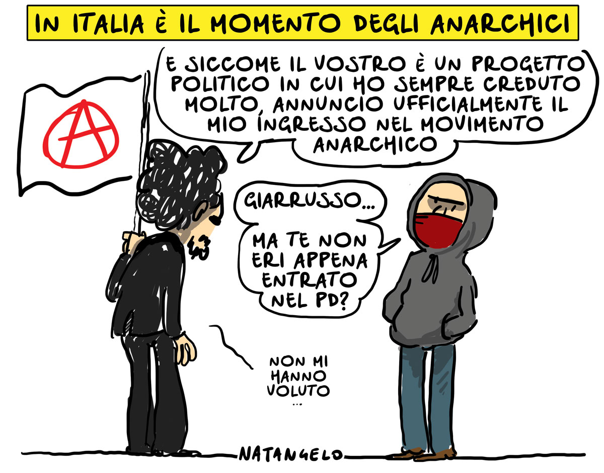 La vignetta di Natangelo - Il Fatto Quotidiano