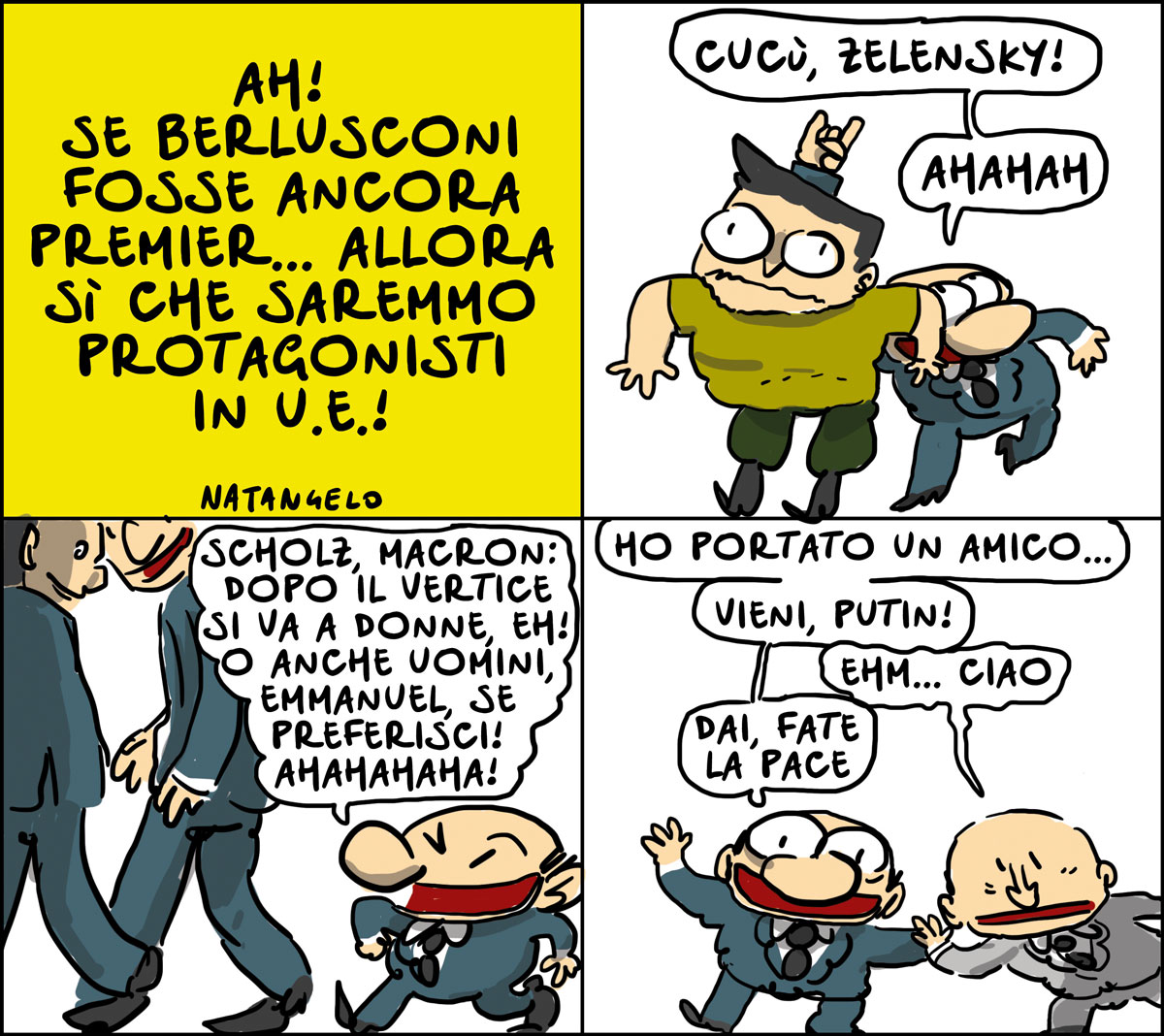 La vignetta di Natangelo - Il Fatto Quotidiano