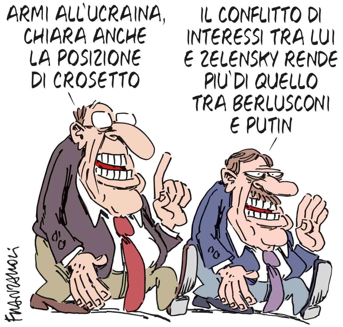 La vignetta di Franzaroli - Il Fatto Quotidiano