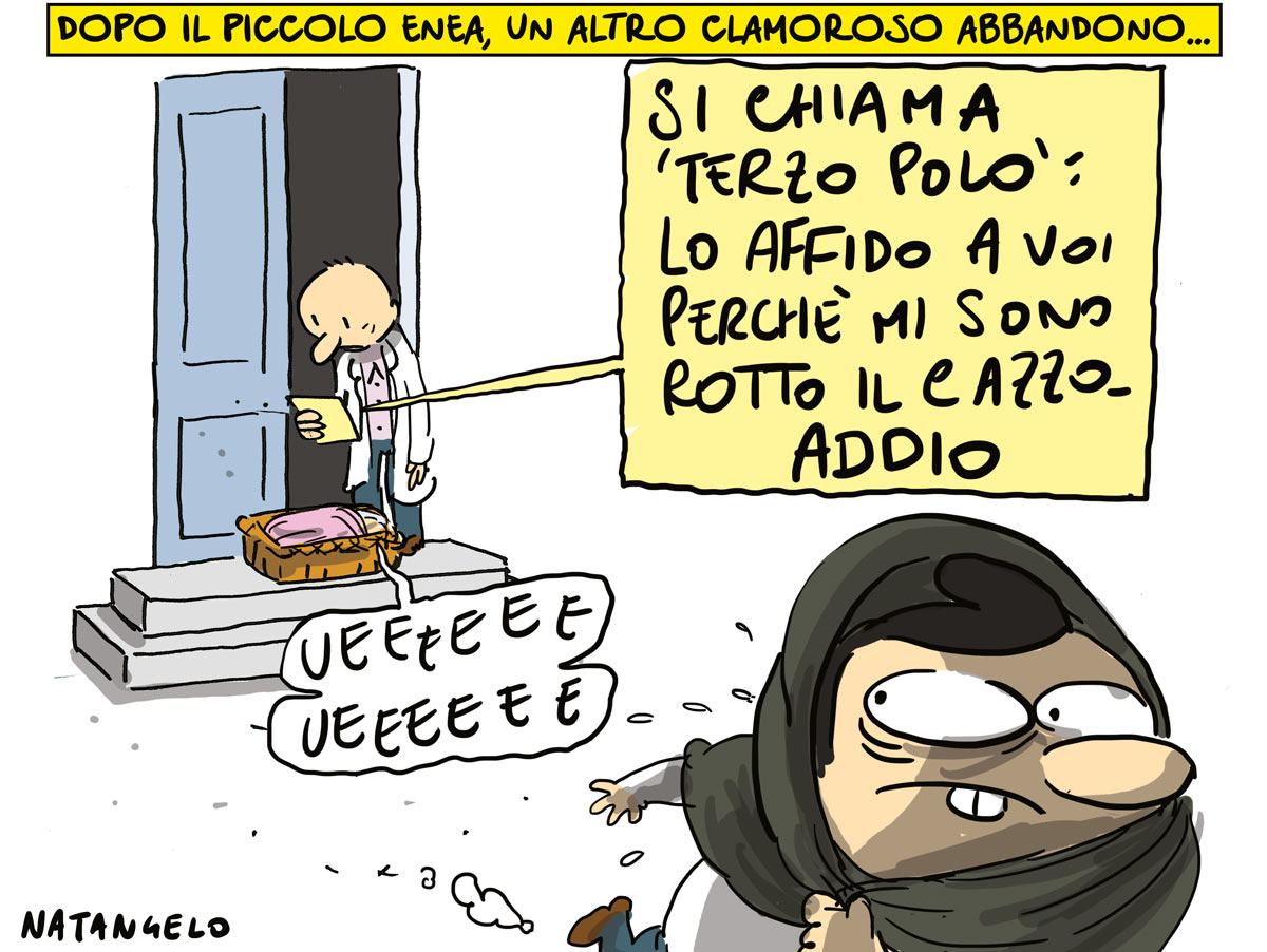 La vignetta di Natangelo - Il Fatto Quotidiano