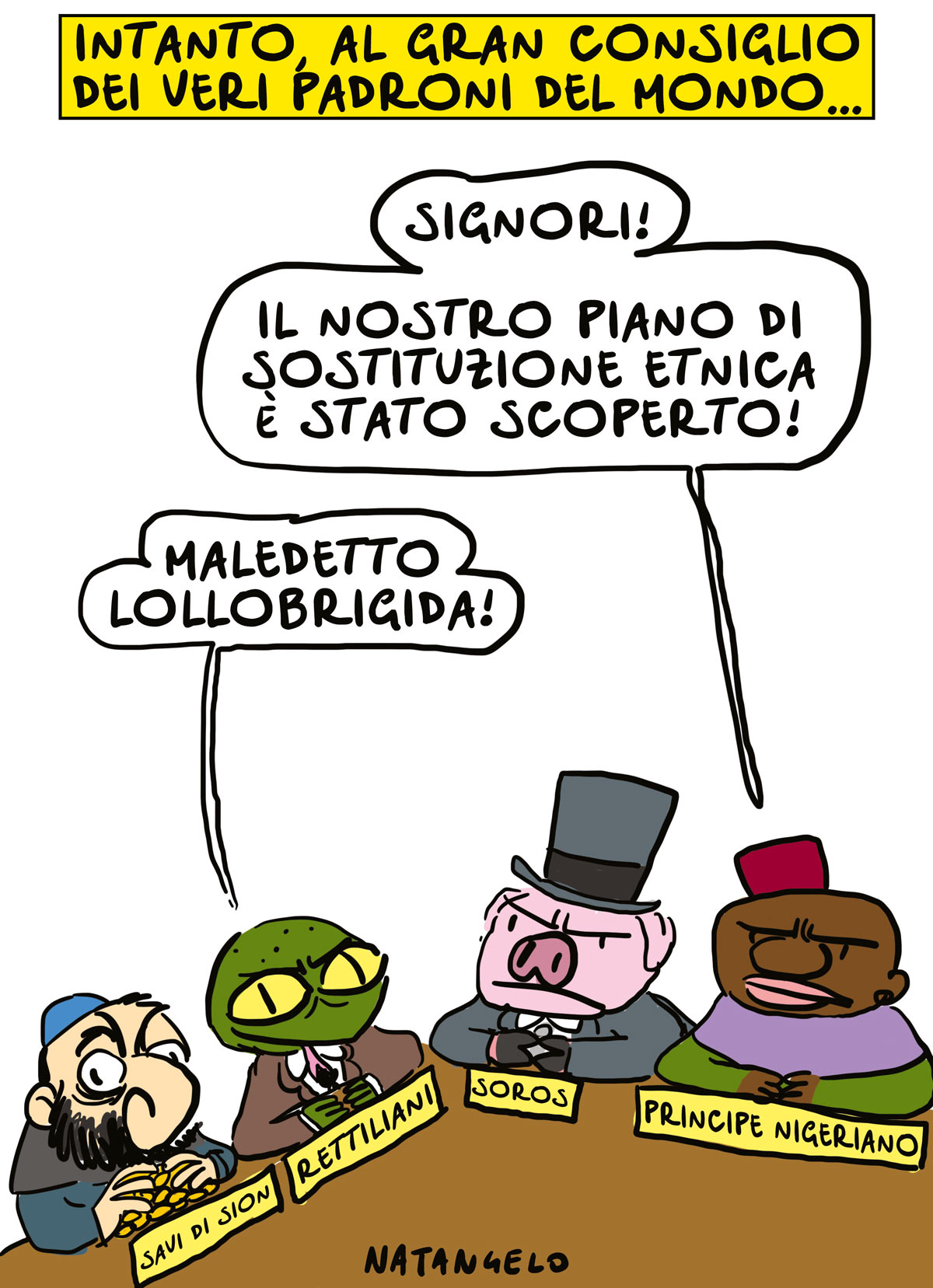 La vignetta di Natangelo - Il Fatto Quotidiano
