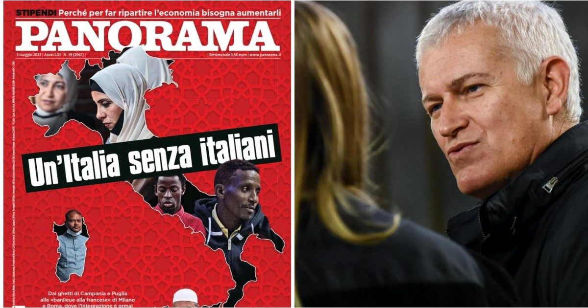 La copertina di Panorama e la difesa della razza: di quale 'realtà ...