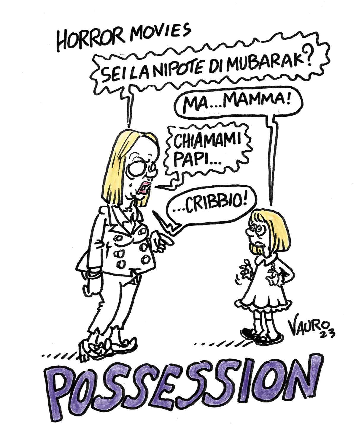 La vignetta di Vauro - Il Fatto Quotidiano