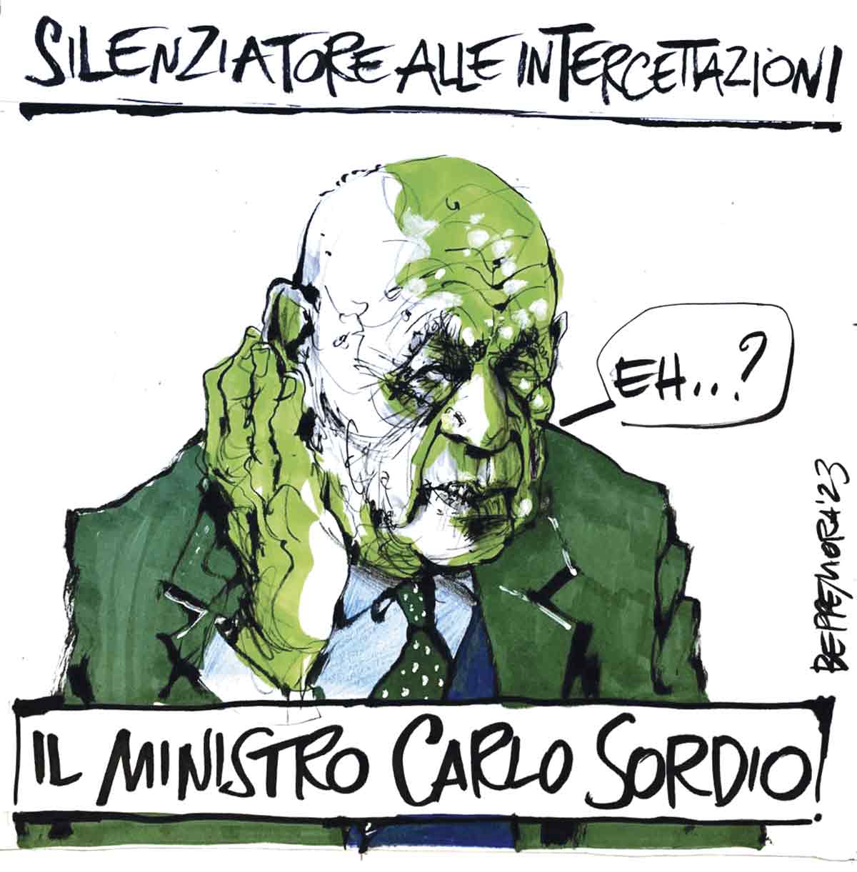 La vignetta di Mora - Il Fatto Quotidiano