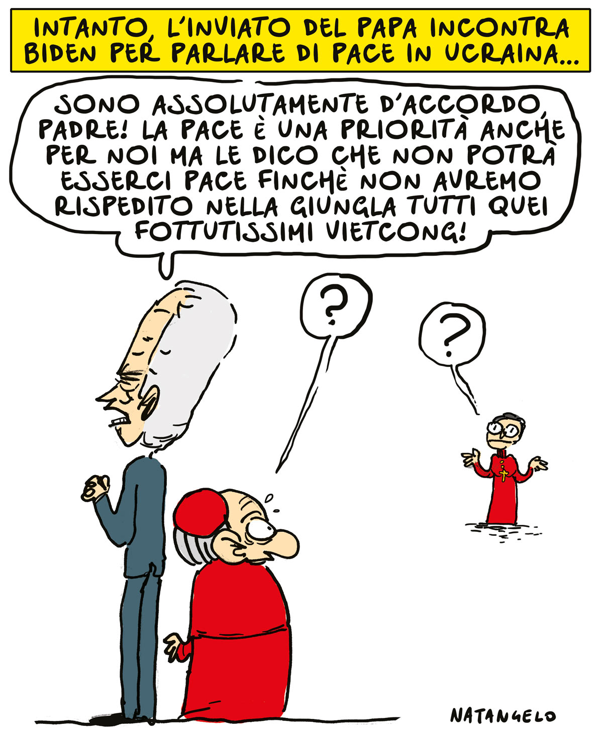 La vignetta di Natangelo - Il Fatto Quotidiano