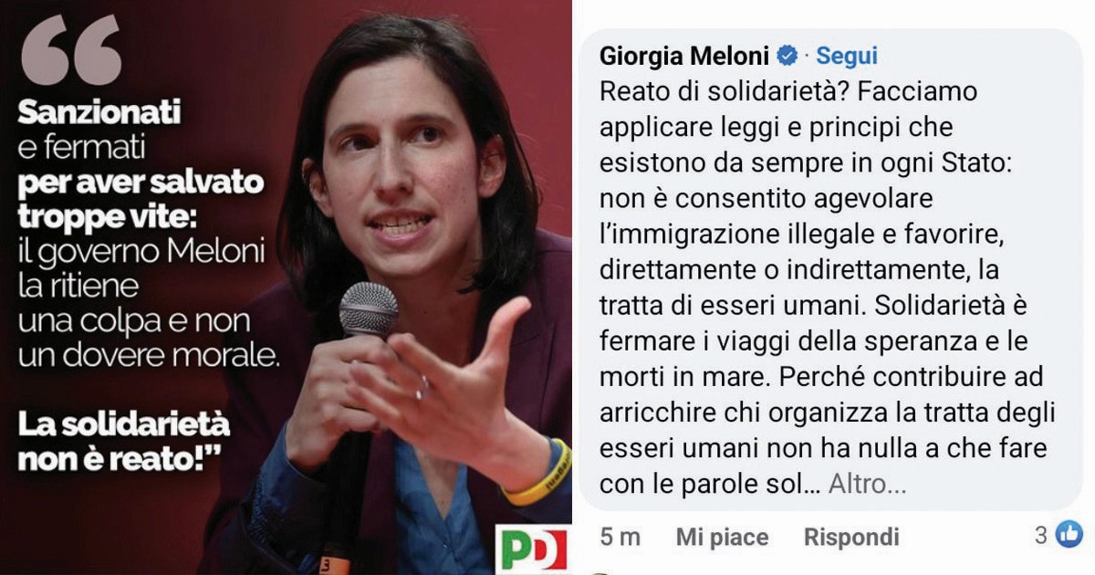 La strana zuffa Elly-Giorgia tra i commenti di Facebook - Il Fatto ...