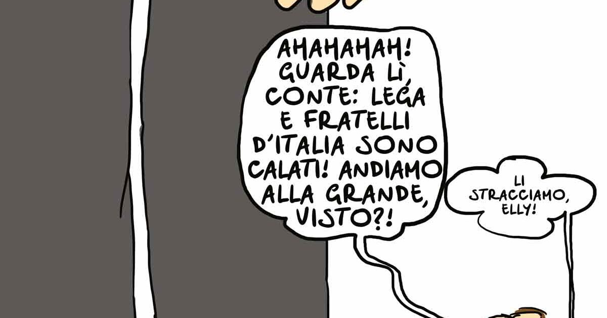 La vignetta di Natangelo - Il Fatto Quotidiano