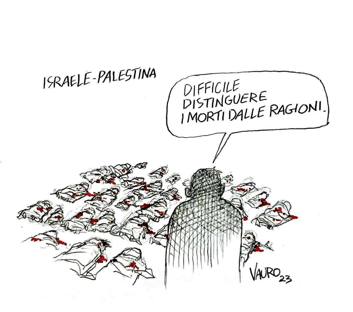 La vignetta di Vauro - Il Fatto Quotidiano