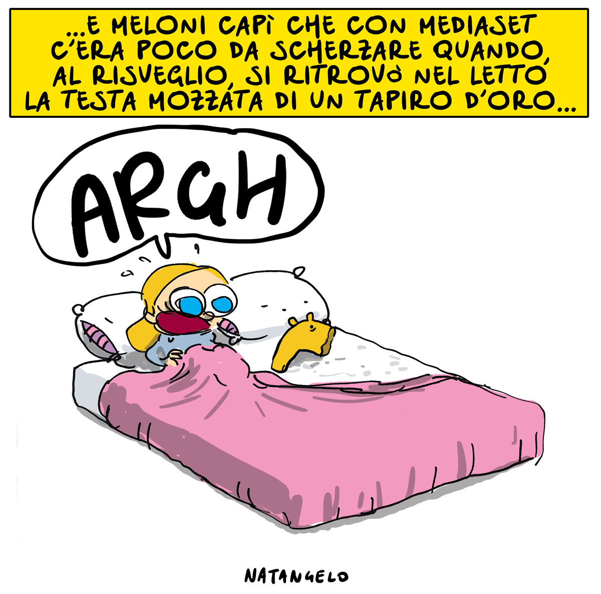 La vignetta di Natangelo - Il Fatto Quotidiano