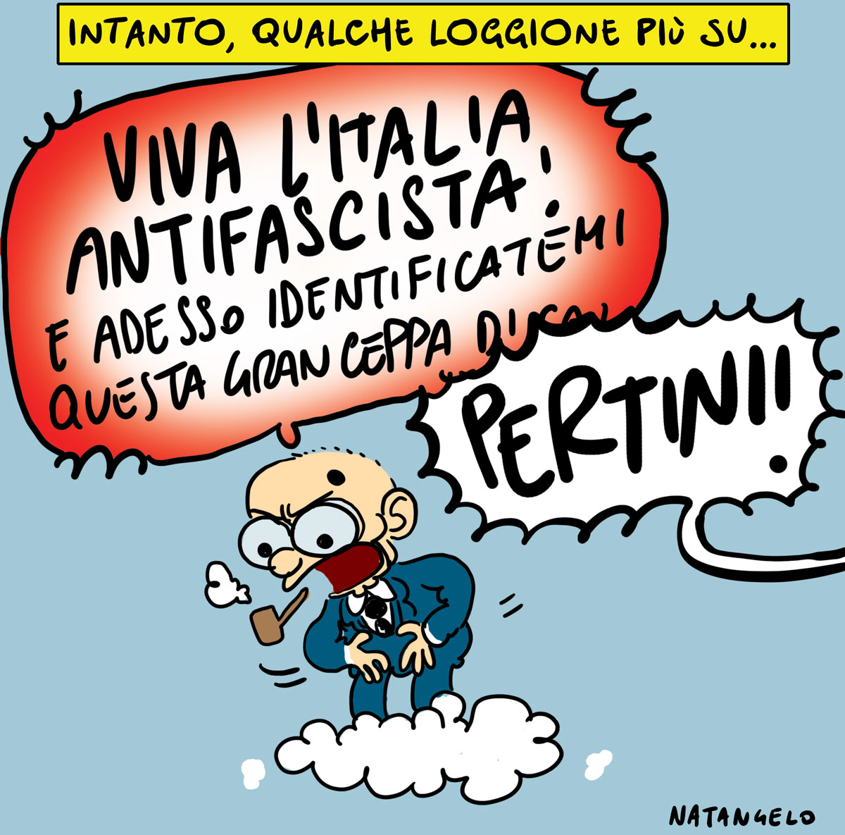 La vignetta di Natangelo - Il Fatto Quotidiano