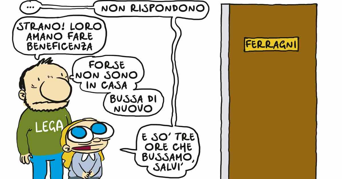 La vignetta di Natangelo - Il Fatto Quotidiano