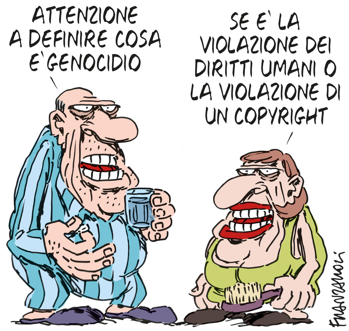 La vignetta di Franzaroli - Il Fatto Quotidiano