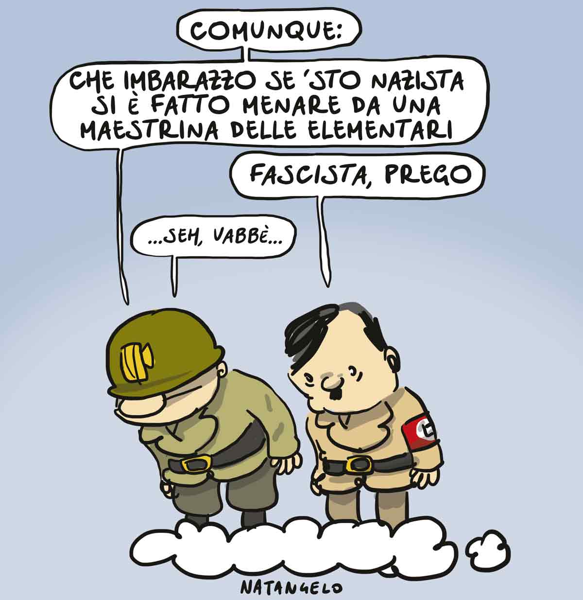 La vignetta di Natangelo - Il Fatto Quotidiano