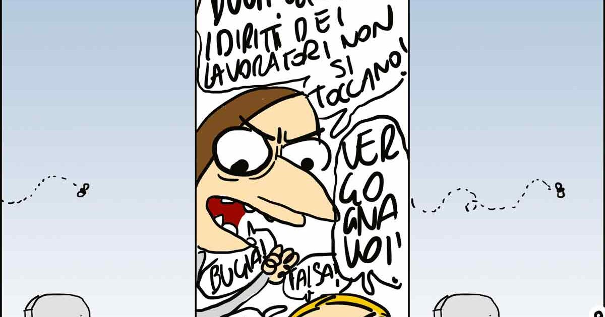 La vignetta di Natangelo - Il Fatto Quotidiano