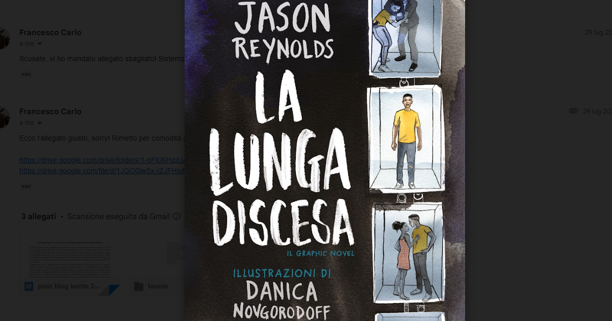 “La Lunga Discesa”: un racconto a fumetti per spezzare la catena della ...