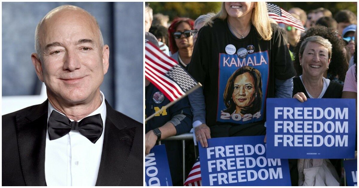 Il Washington Post non sostiene Harris: la scelta di Jeff Bezos tutela ...