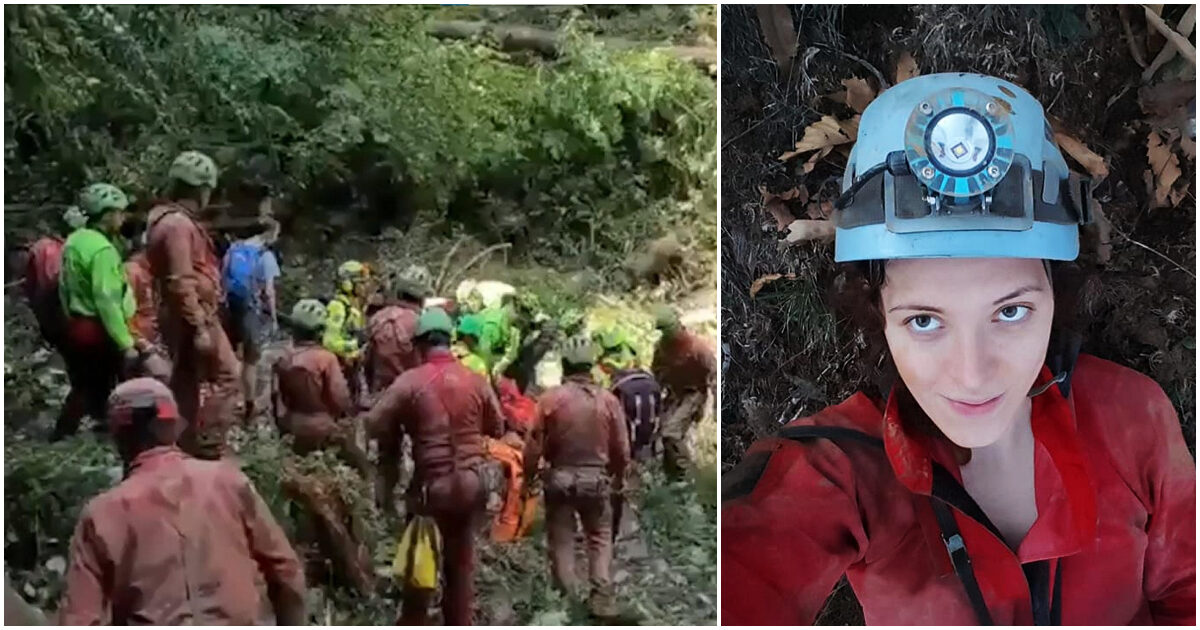 La speleologa Ottavia Piana intrappolata in una grotta nella Bergamasca ...