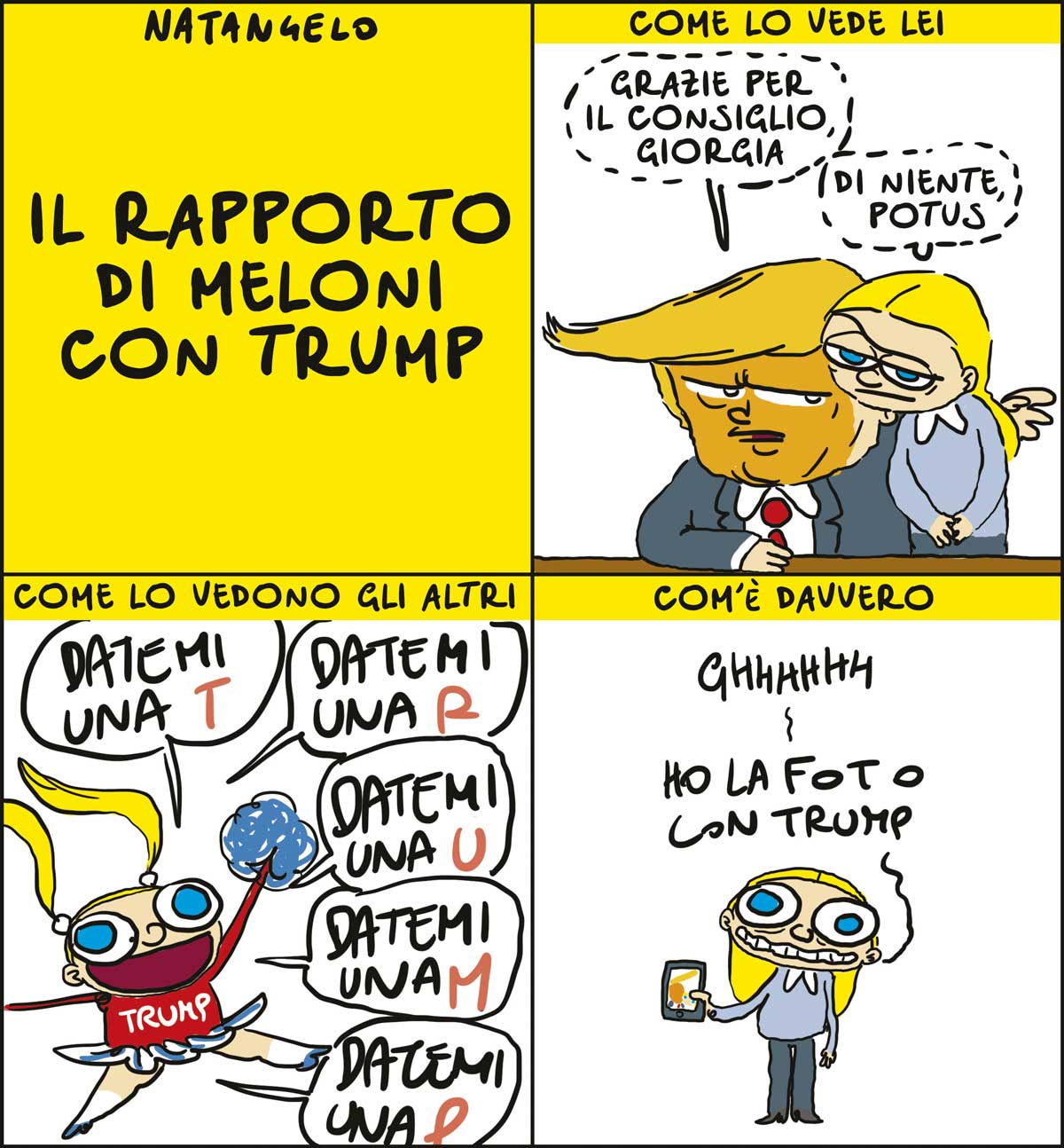 La vignetta di Natangelo - Il Fatto Quotidiano