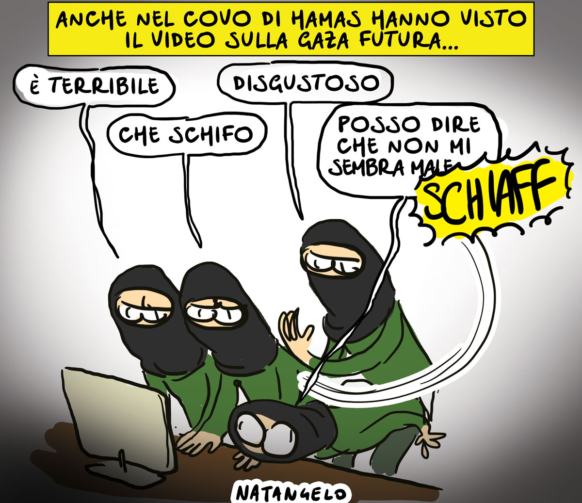 La vignetta di Natangelo - Il Fatto Quotidiano