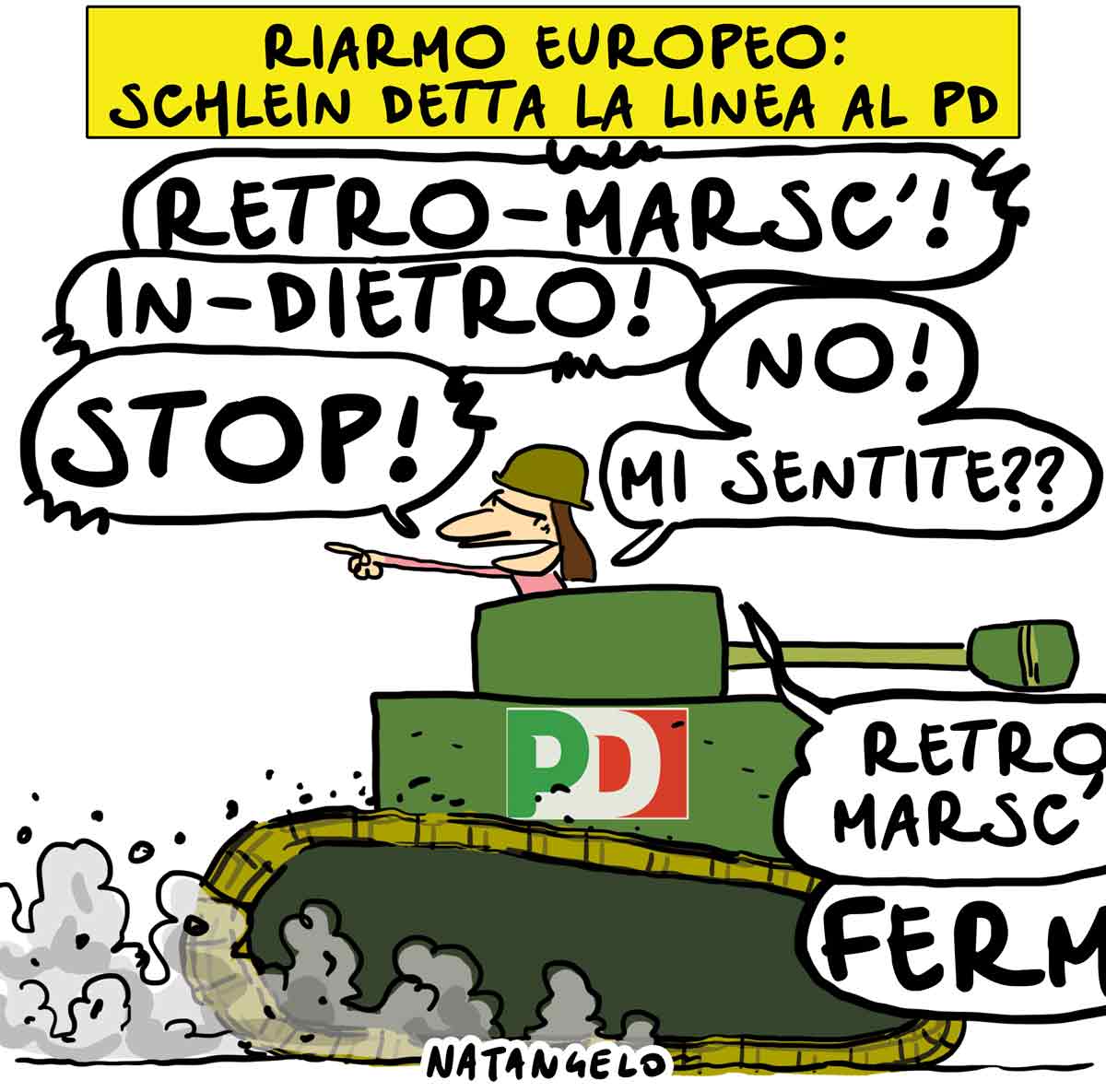 La vignetta di Natangelo - Il Fatto Quotidiano