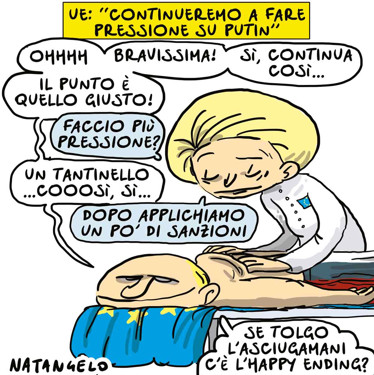 La vignetta di Natangelo - Il Fatto Quotidiano