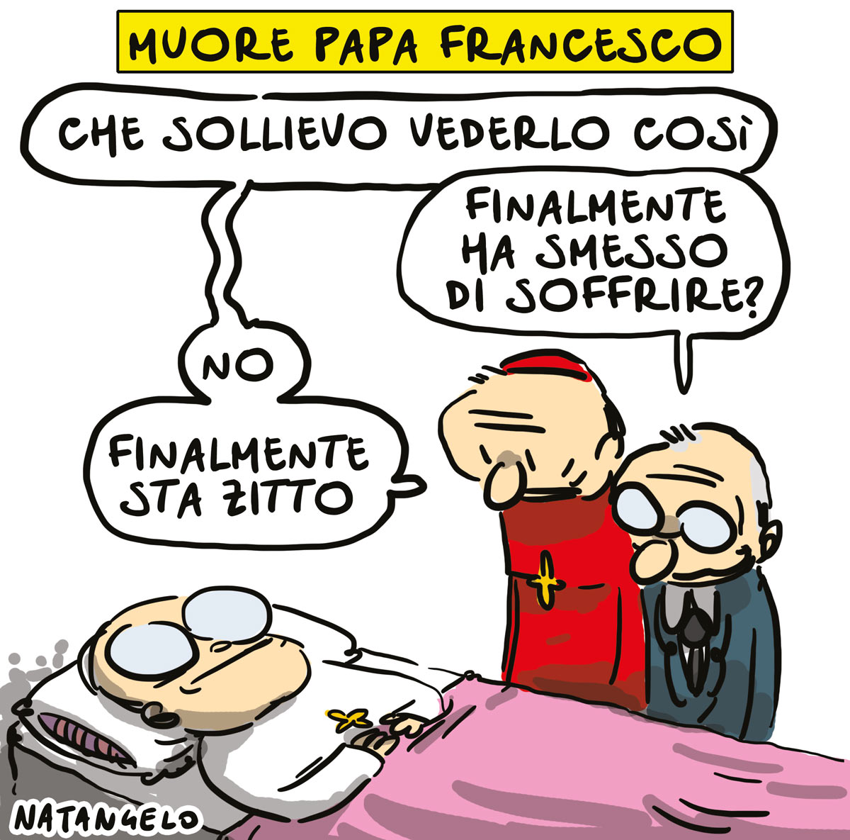 La vignetta di Natangelo - Il Fatto Quotidiano